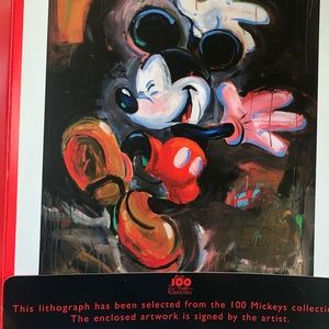 Disney | Art | Rare Wcoa Signed And Numbered Lithograph Disney Mickey ...